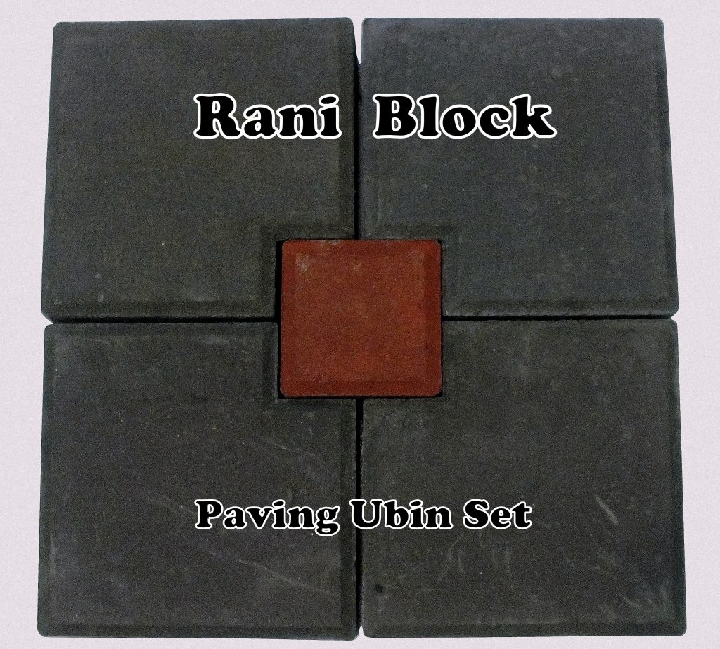 Paving Block Ubin Set - Jual Paving Block Berkualitas Indonesia